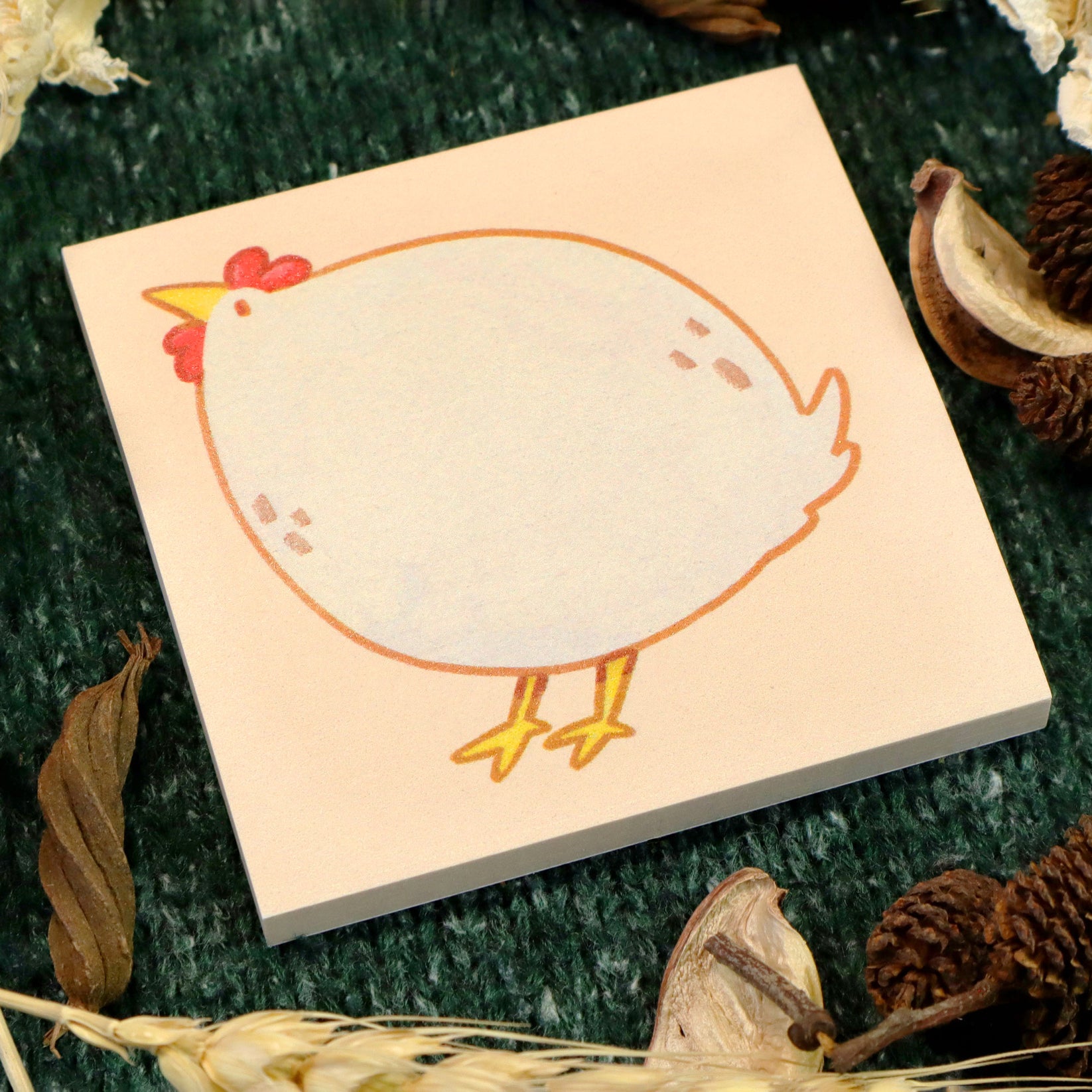 Round Chicken - Post-It Notes – JelArts