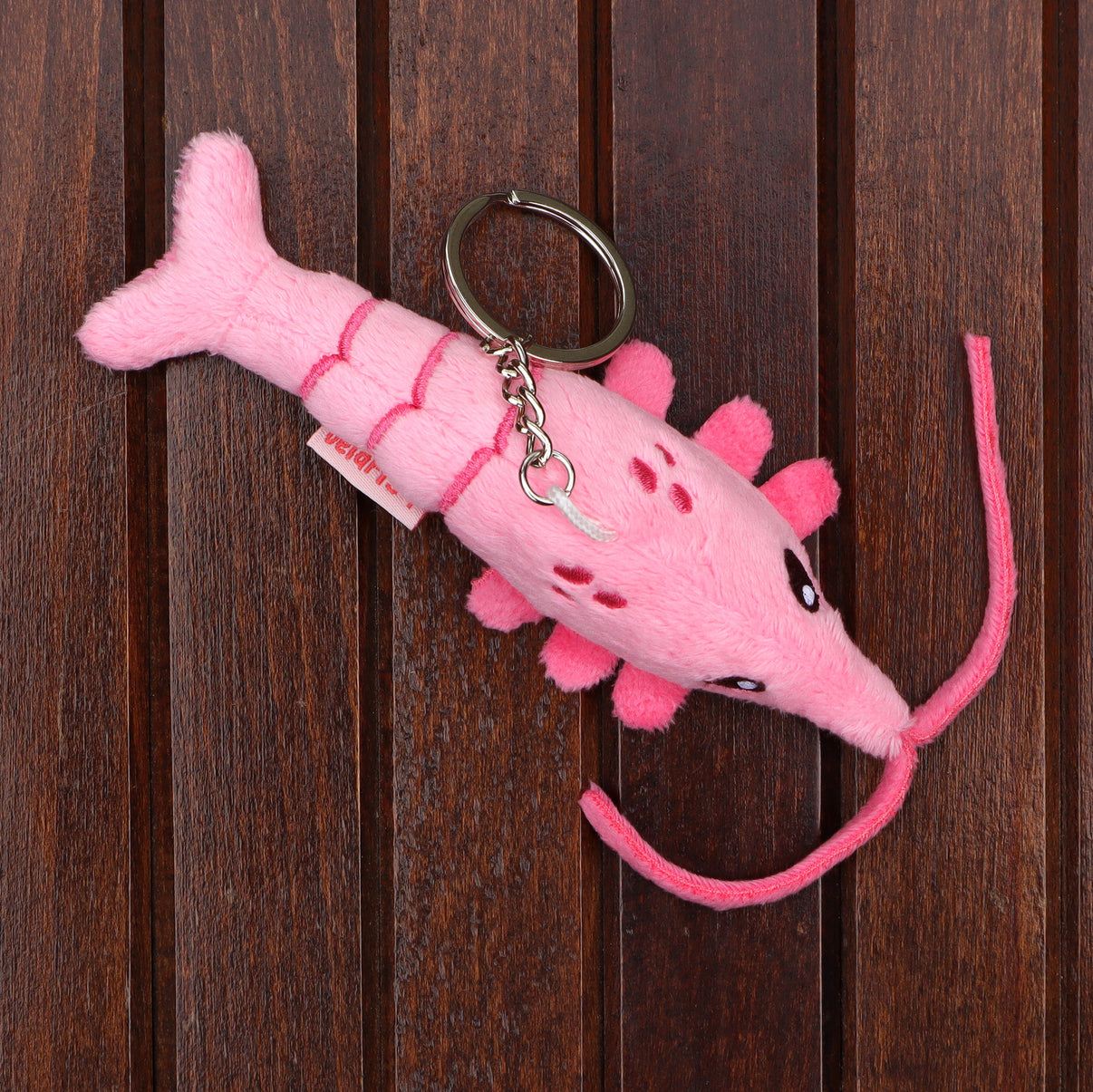 Shrimp Plush Keychain (Poseable!) – JelArts