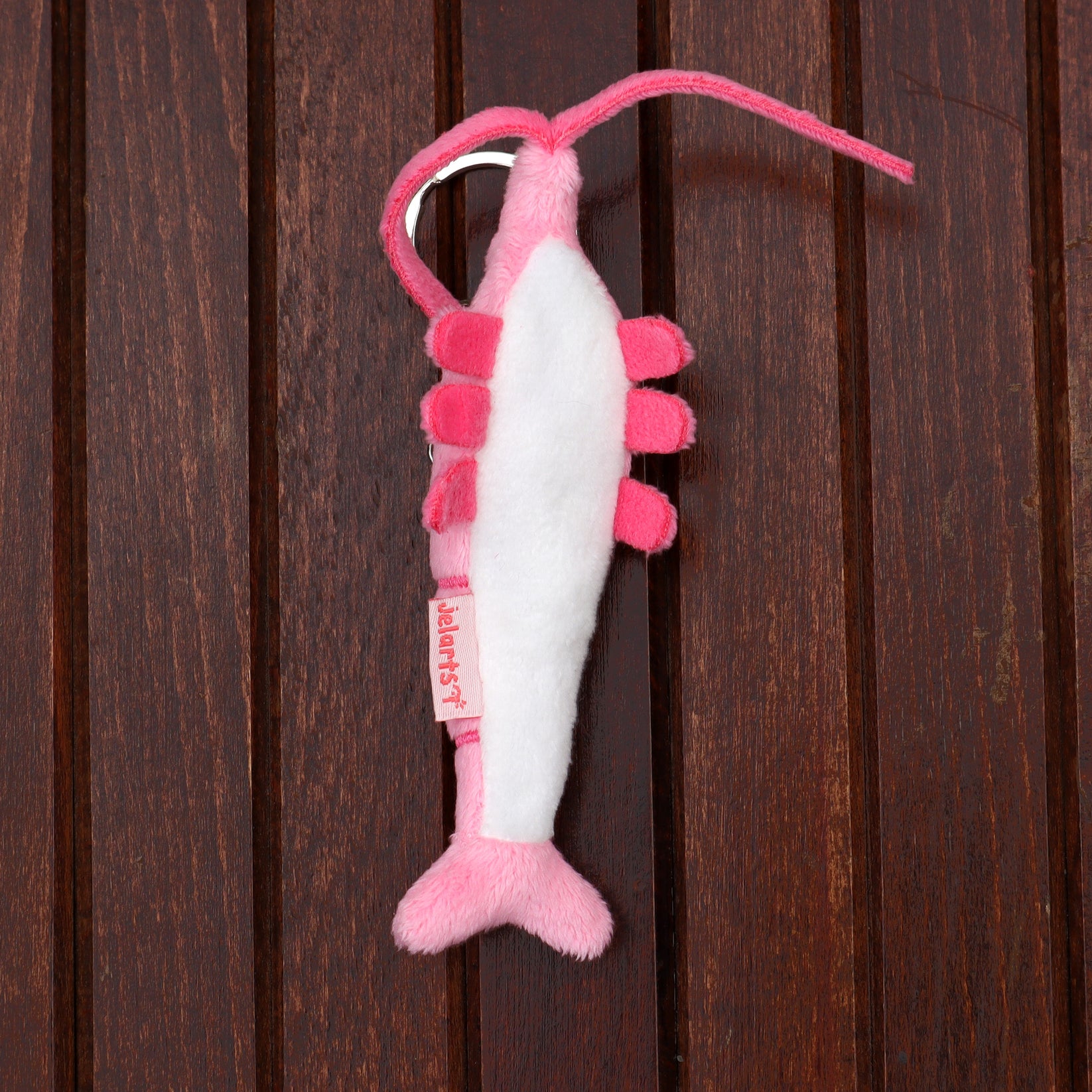 Shrimp Plush Keychain (Poseable!) – JelArts