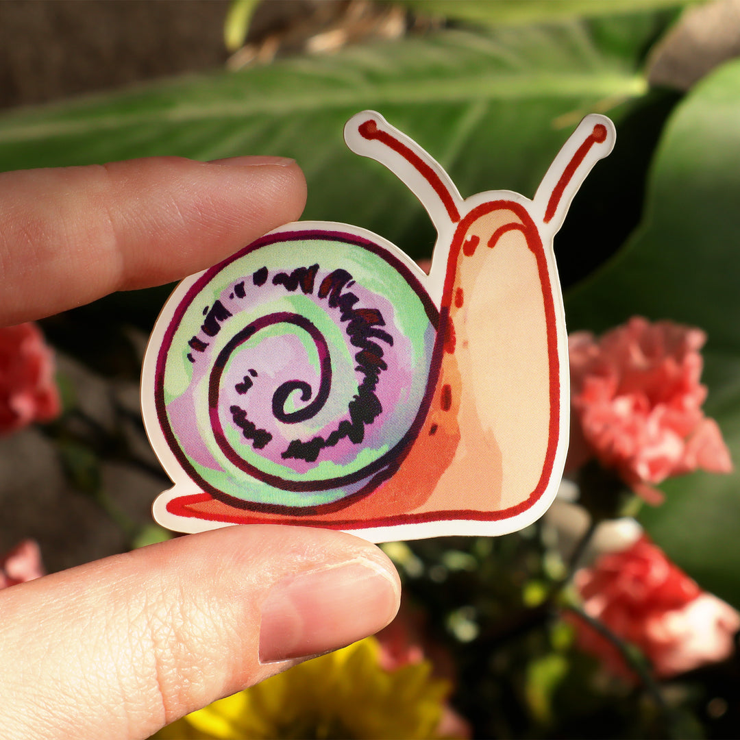 Snail Friend - Sticker – JelArts
